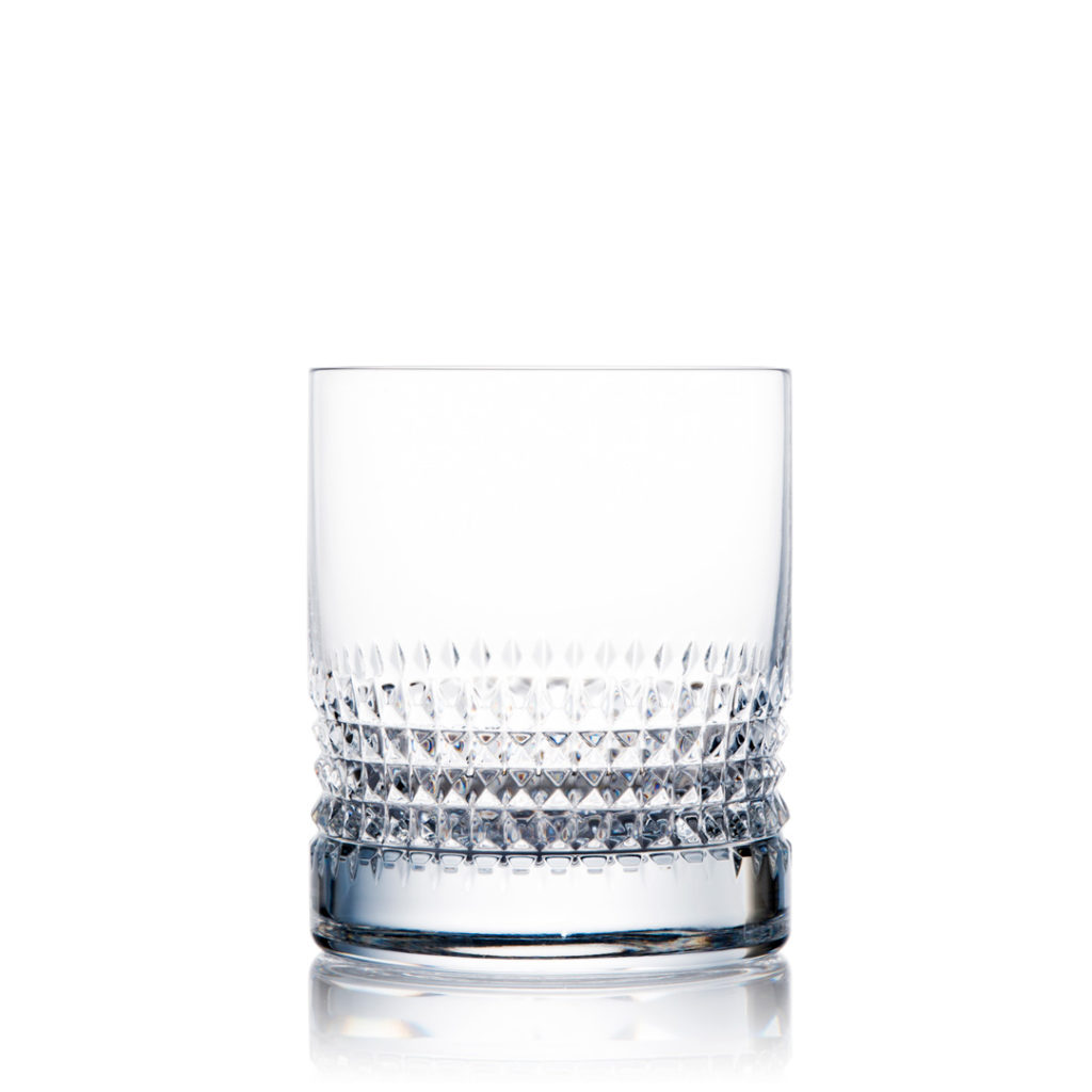 SKODELICA ZA KRATKO KAVO – DIAMOND – set 6 kos – Kristal Rogaška